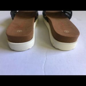 bernei mev | Shoes | Bernie Mev Slides Sandals Black Sz | Poshmark